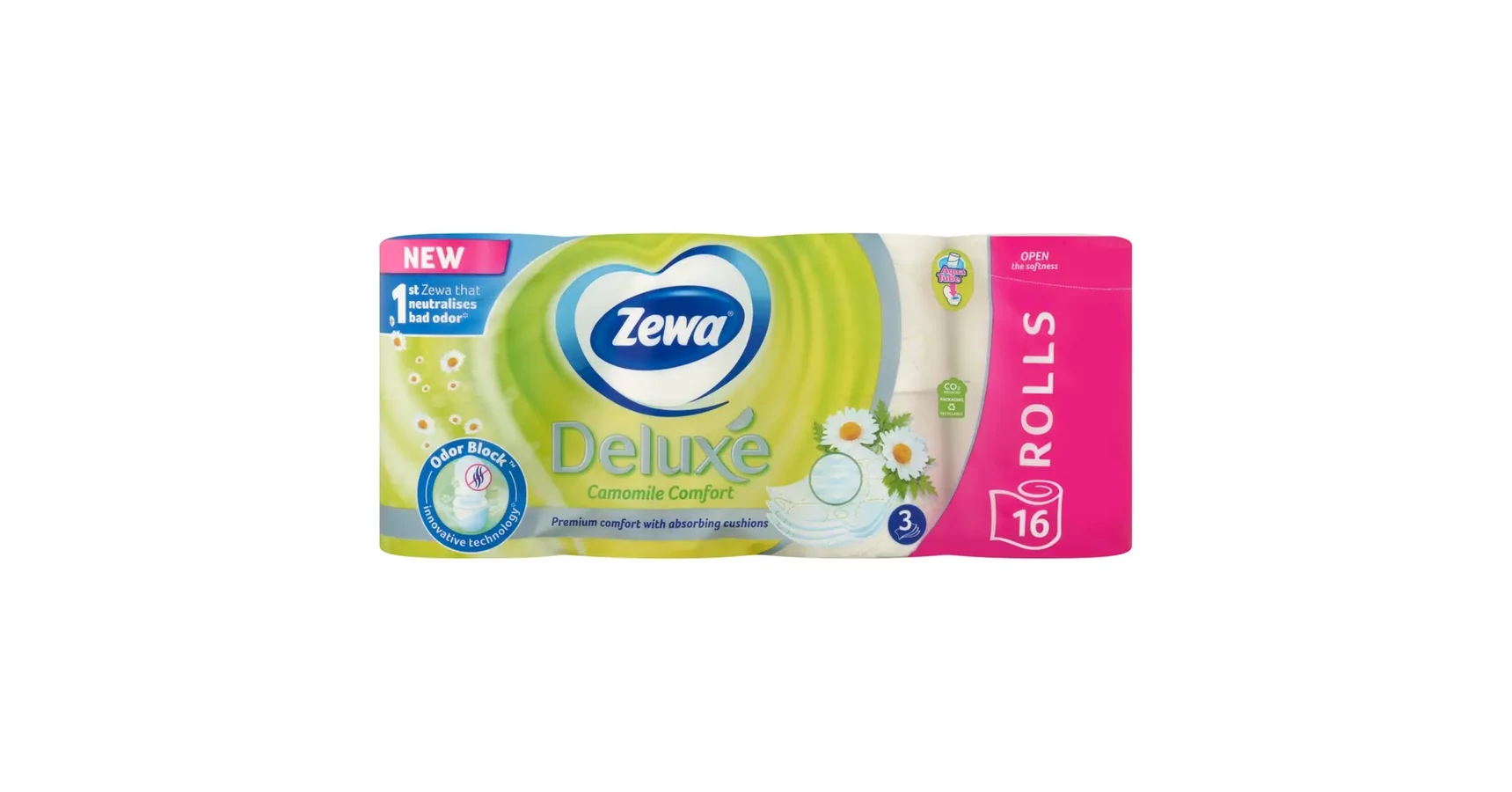 Zewa Deluxe Kamillás toilett papir 16 tekercses 3 rétegű - Zewa - Kribama Webshop – Akciós ...