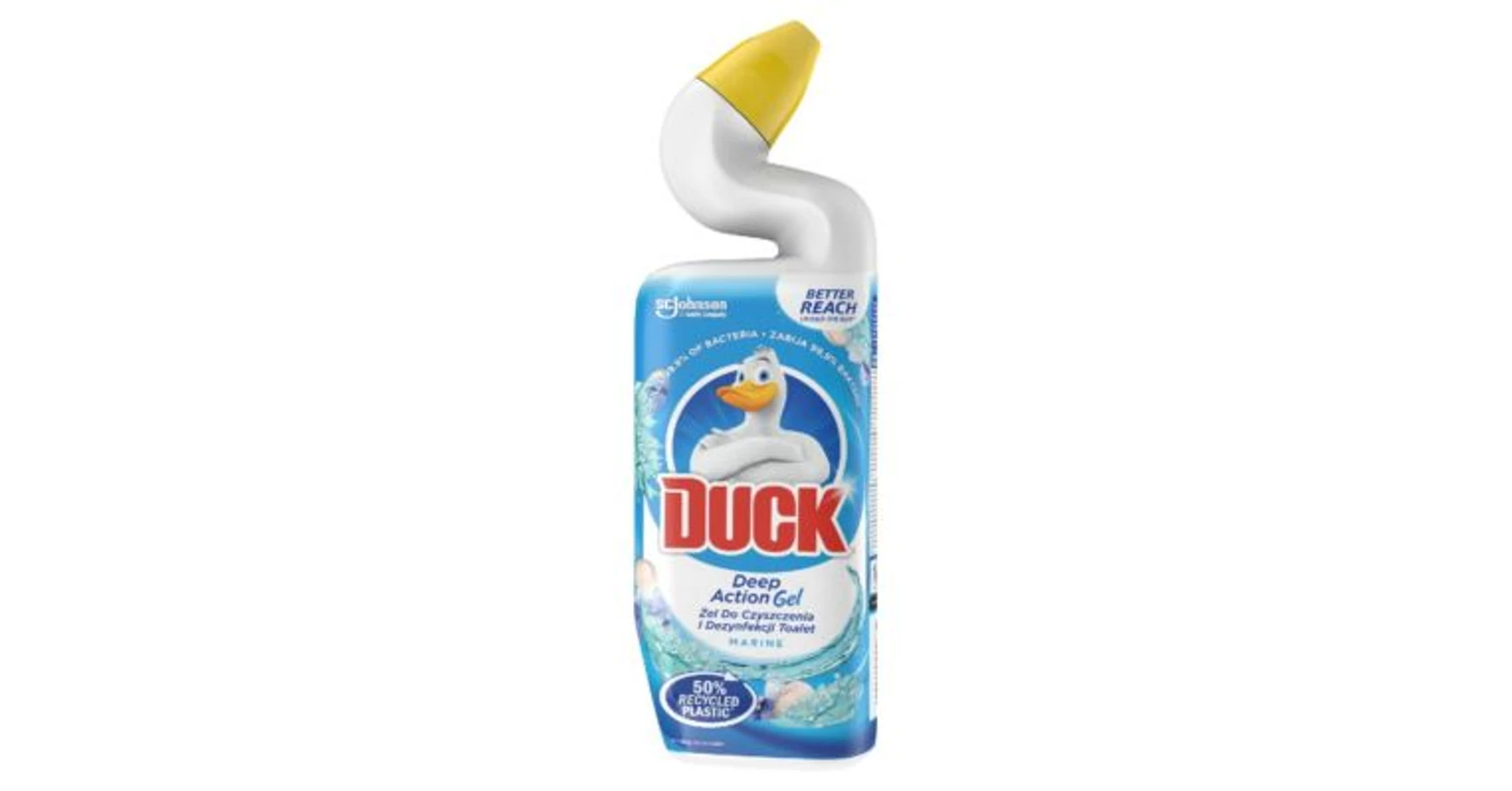 Duck Deep Action Gel Wc-tisztító fertőtlenítő gél Marine 750 ml ...